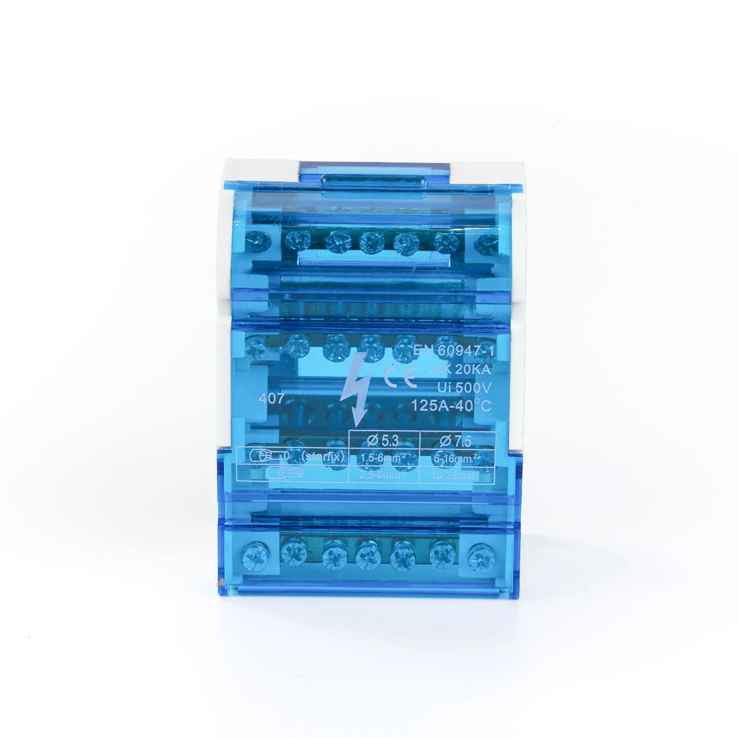 Multilayer Terminal Block Connector Din Rail Brass Terminal Blocks 500v ...