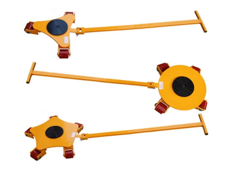 Heavy-Duty Alloy Steel Storage Cart Universal Wheel Carrier for Small ...