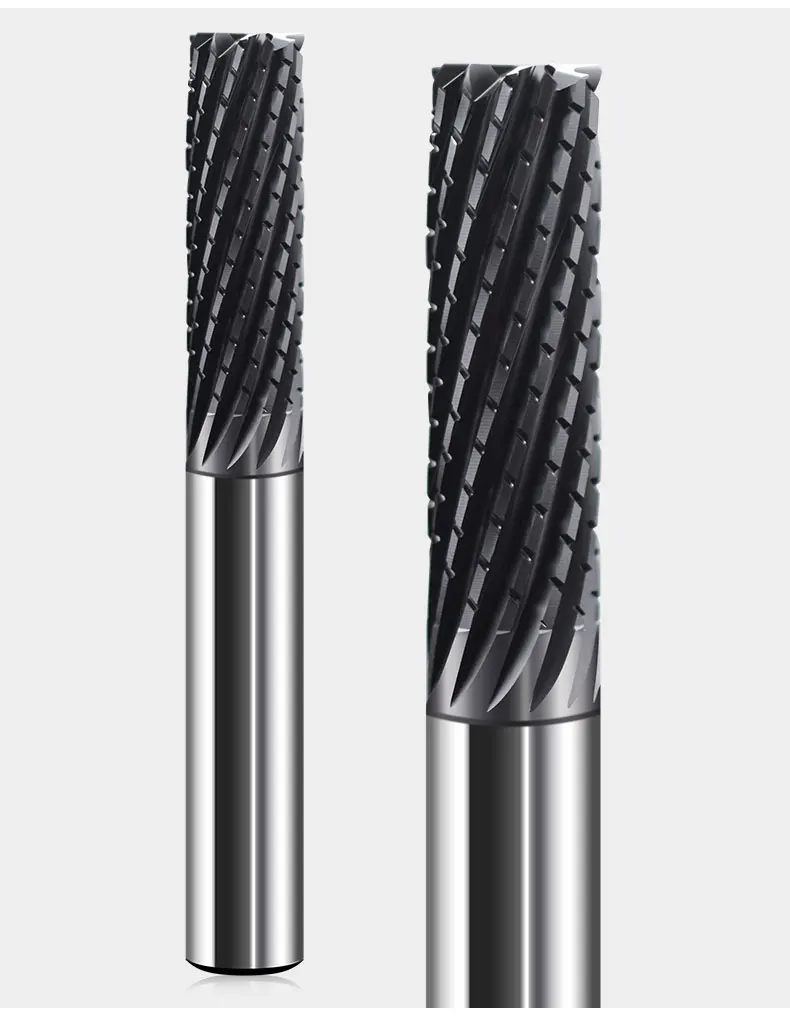 Kf Corn Tooth Milling Cutter With Diamond Graphite Coating End Mill ...