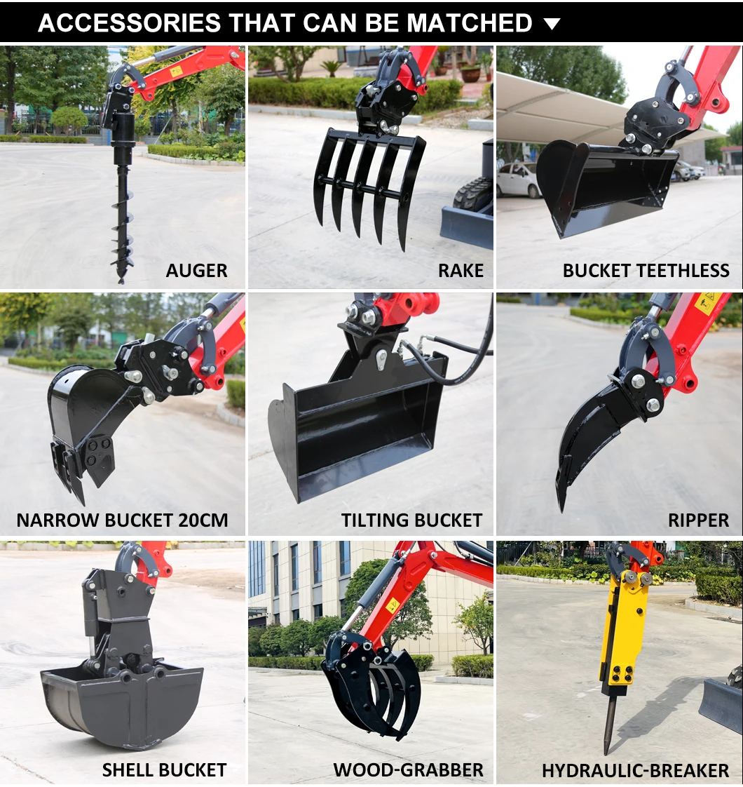 LEITE Excavator 4 Ton Euro 5 Epa China Mini Digger Price