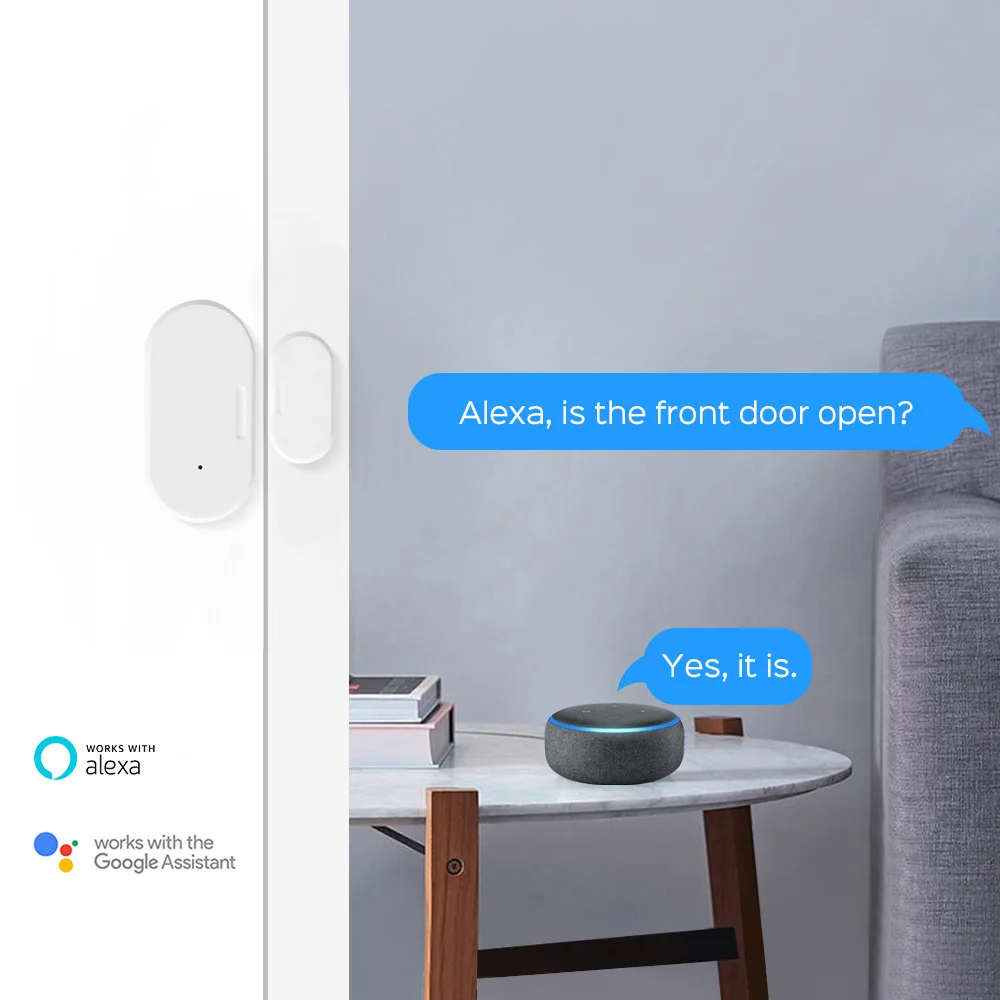 Tuya Smart Home Zigbee Window/door Sensor - Easy Install