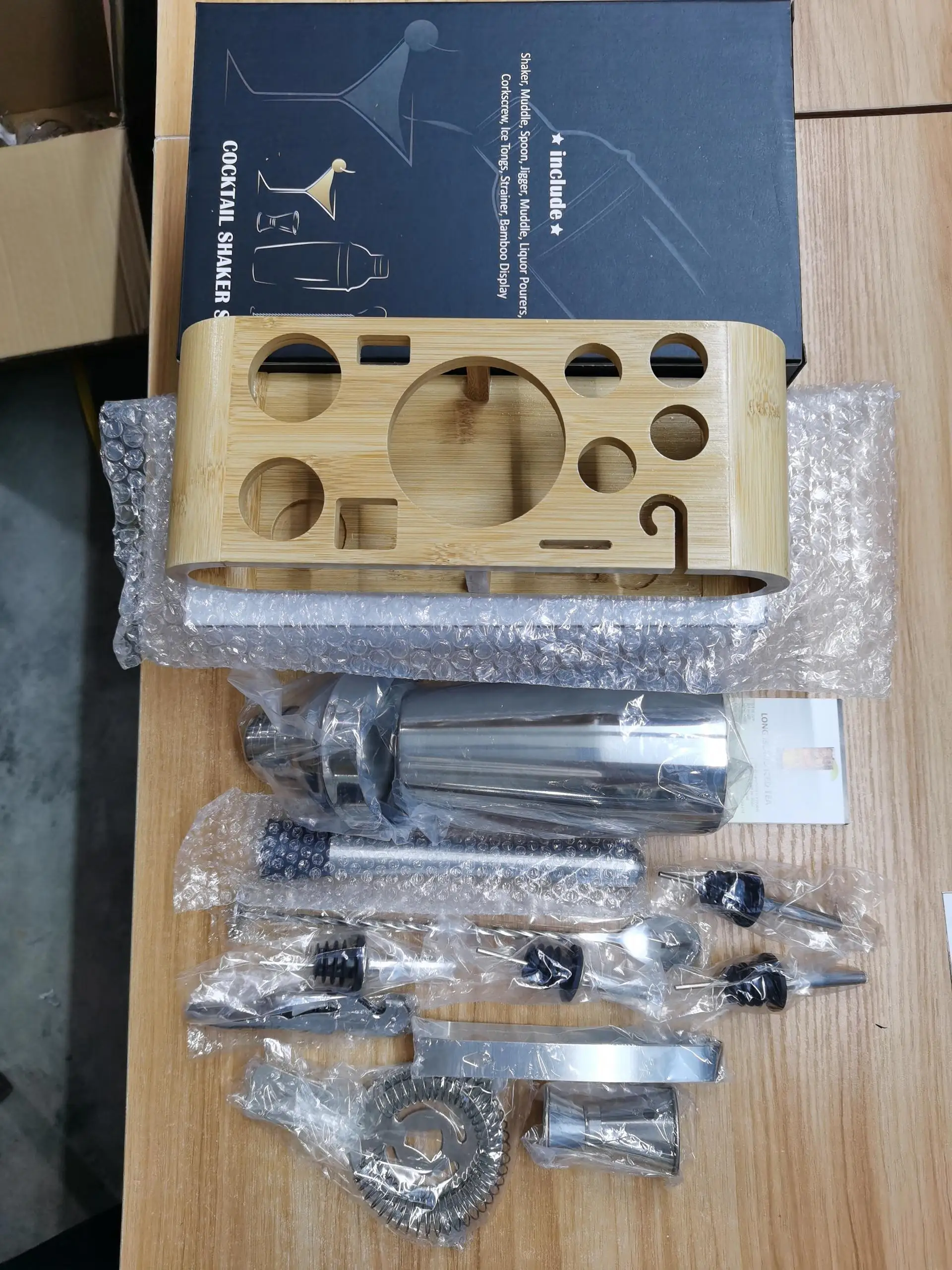 Hot Sell Bar Accessories Tool Martini Shaker Measuring Jigger Mixing ...