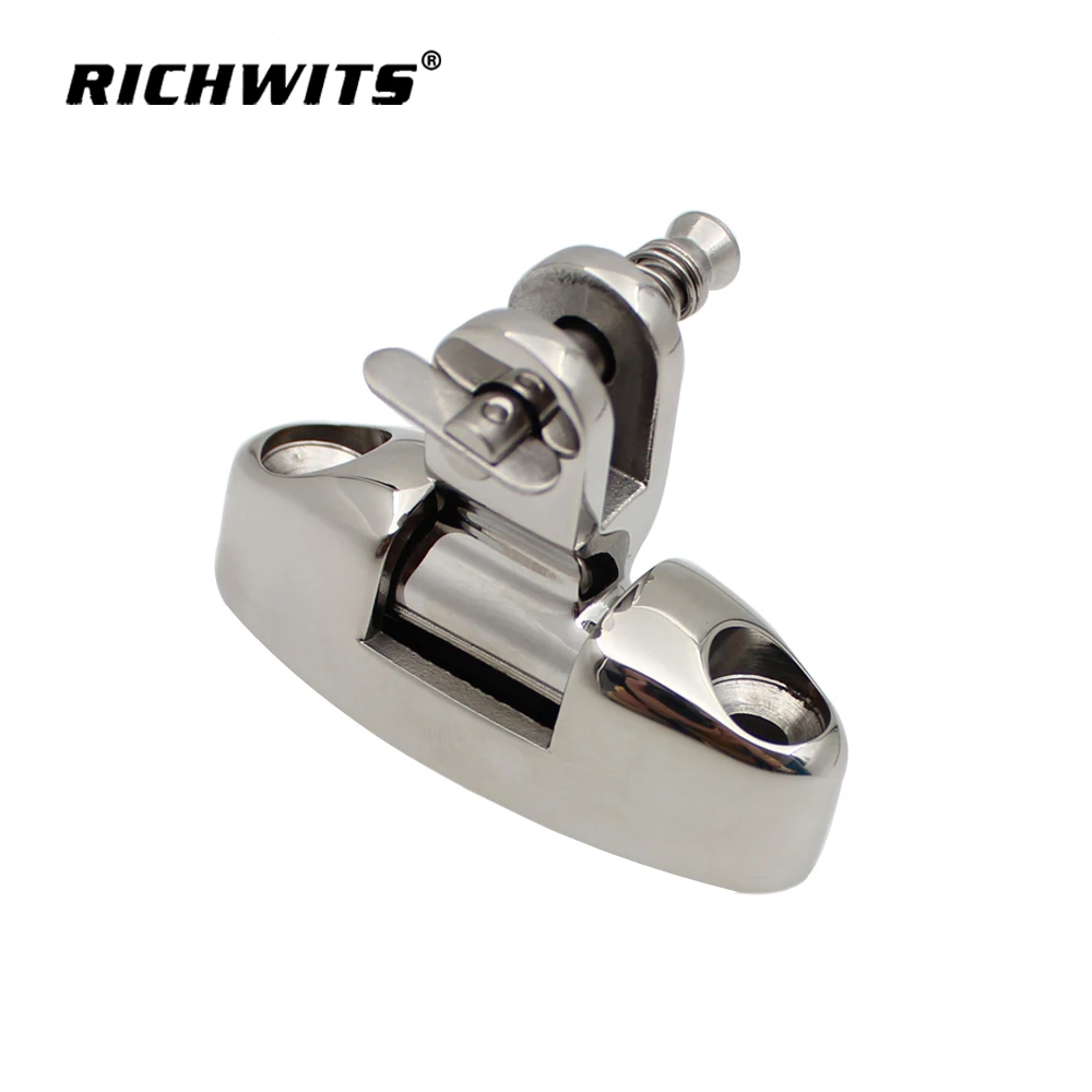 Marine Grade Bimini Top 316 Stainless Steel Swivel Deck Hinge With ...