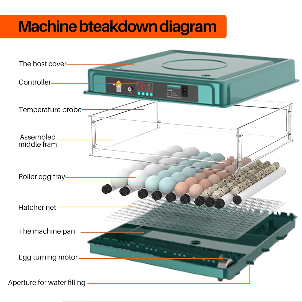 38 Eggs Incubator Machine - Efficient Hatching Solutions
