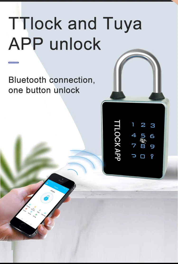 Smart, Secure, and Convenient: RFID Padlocks with Touch Keypad