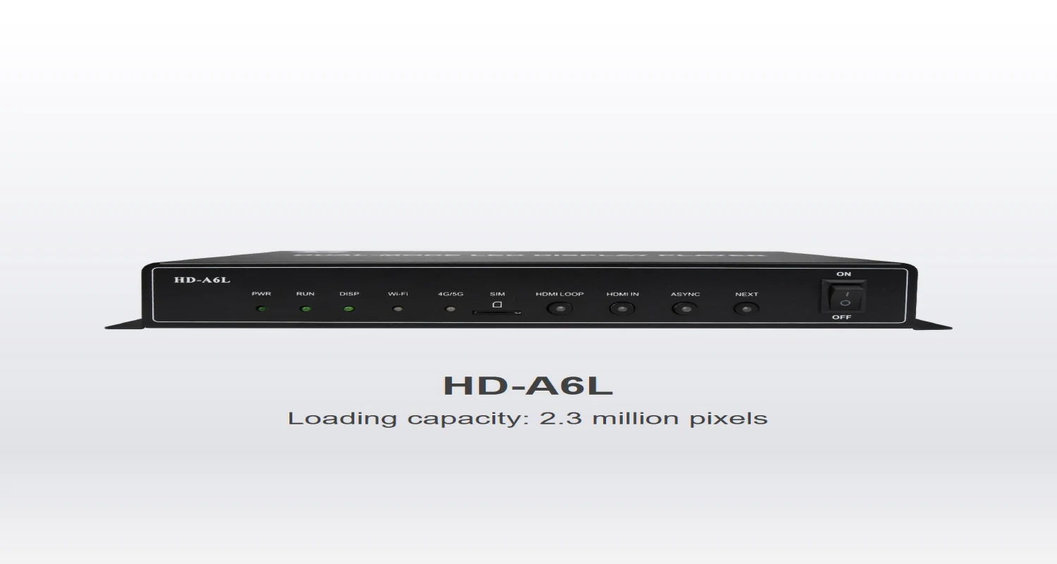 HD-A6L 4 in 1 Player - Full Color LED Display Control Box