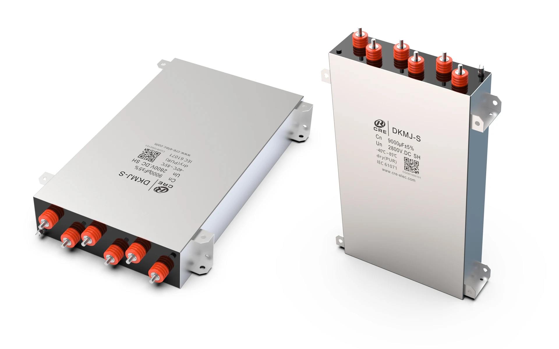 Customized Dc Link 1100vdc Film Capacitors With Cylindrical Metal Shell ...