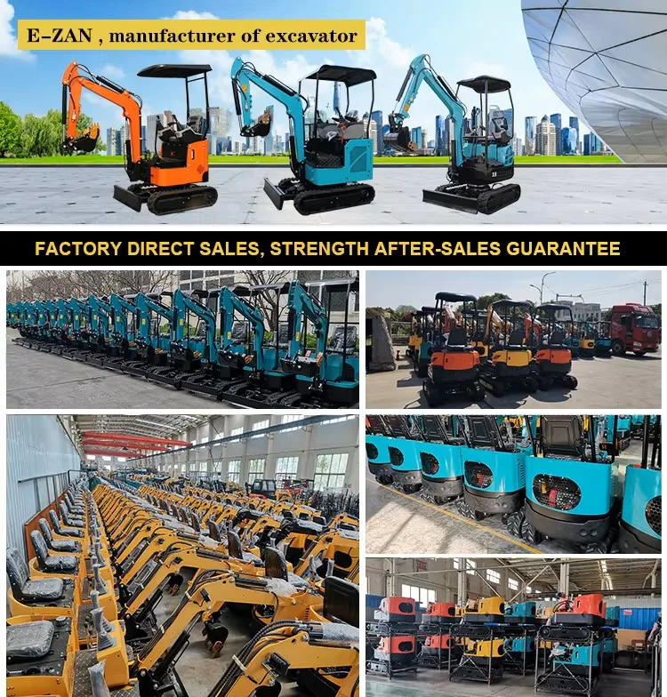 Micro Excavators Cabin Mini Pelle High Quality 2T Digger Machine Kubota ...