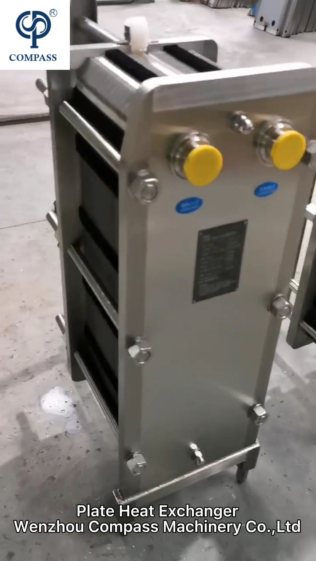 China Stainless Steel Counter Flow Wort Chiller Plate And Frame Plate ...