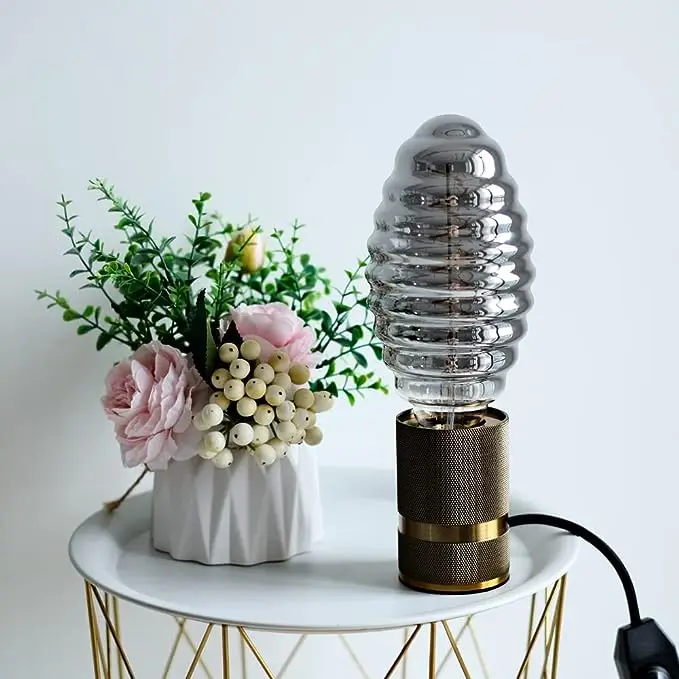 Honeycomb Shape Decorative Big Size Soft Filament E27 Vintage Edison ...