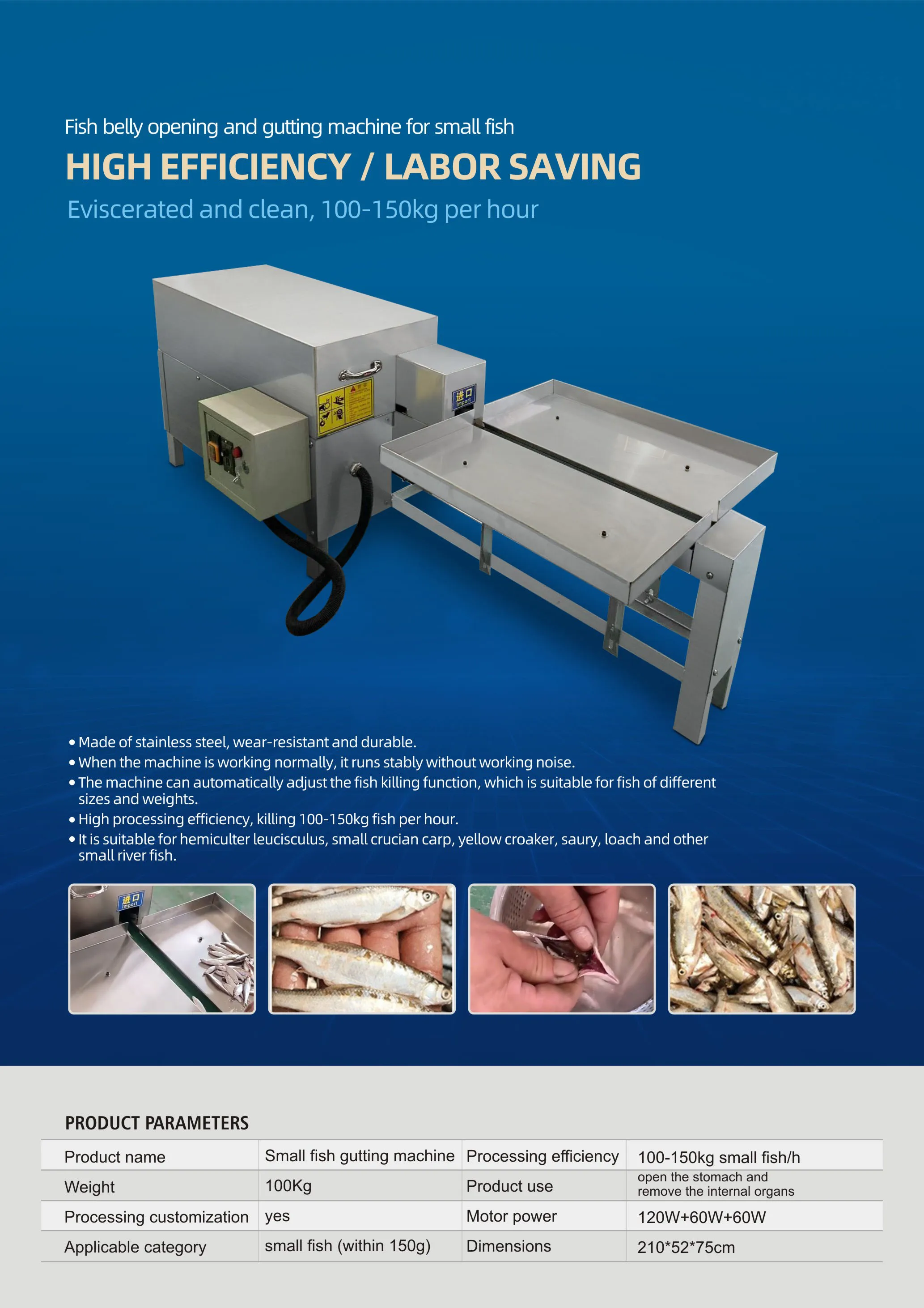 Good Quality Fish Kill Machine Fish Viscera Removal Machine Fish ...
