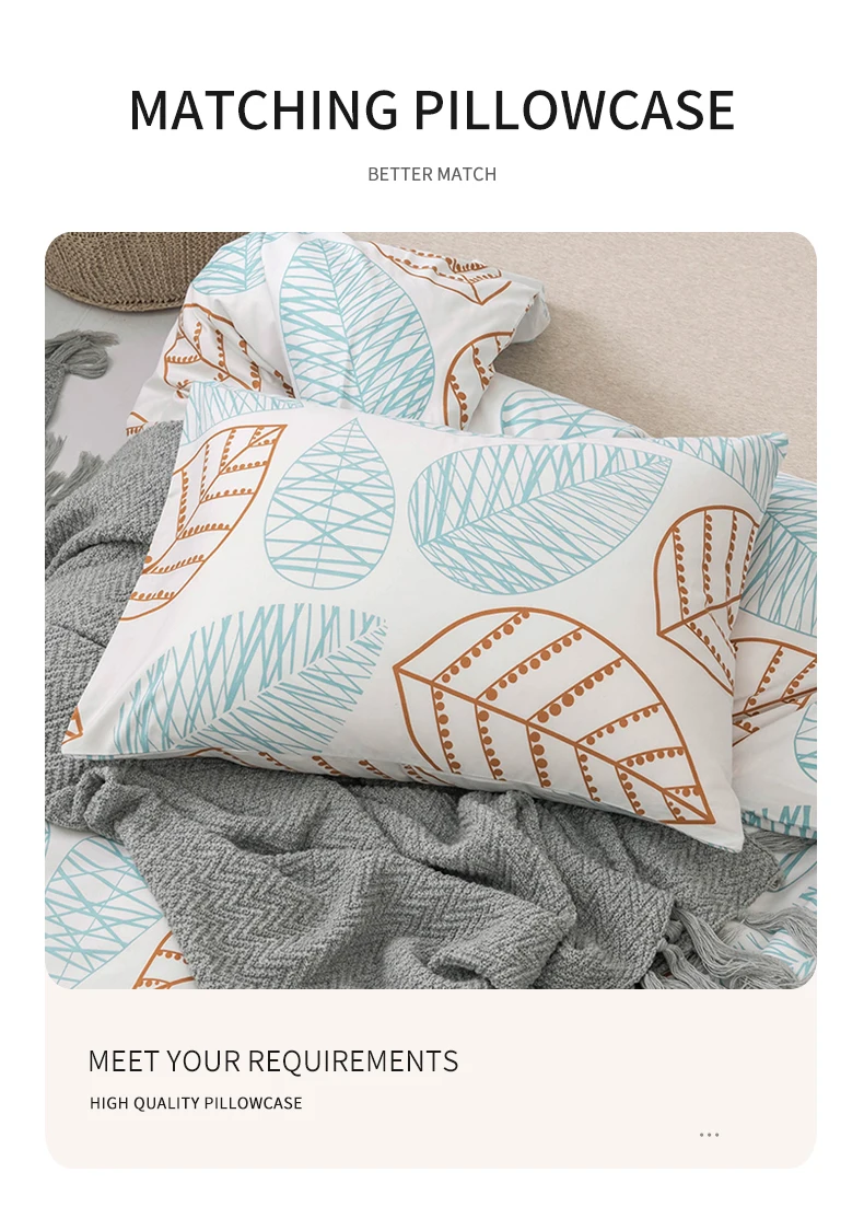 Printed Queen king Size Home Textile Quilt Cover Bed Set Luxury Duvets ...