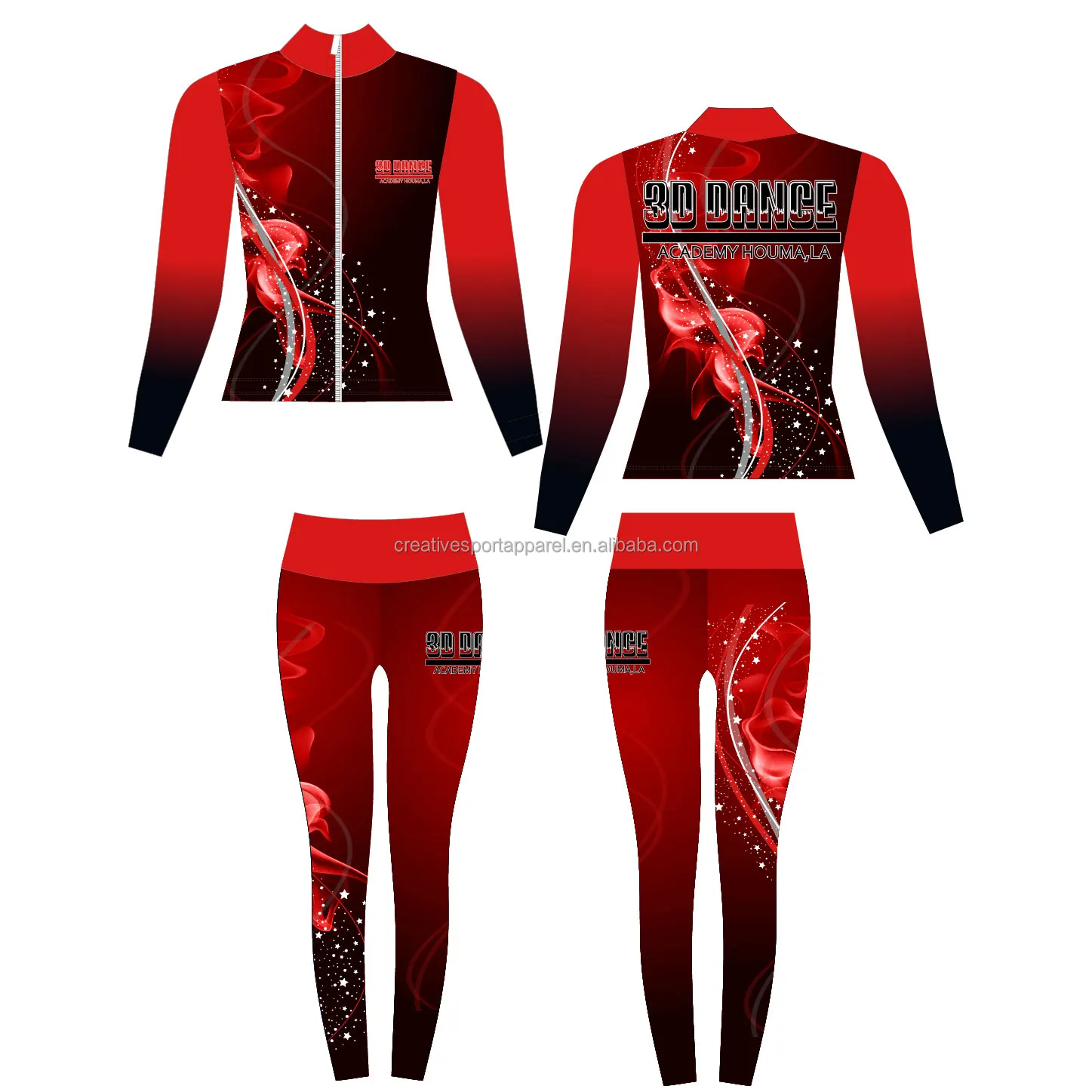 Cheer Tracksuits for Dance Studio Teams - Custom & Comfortable