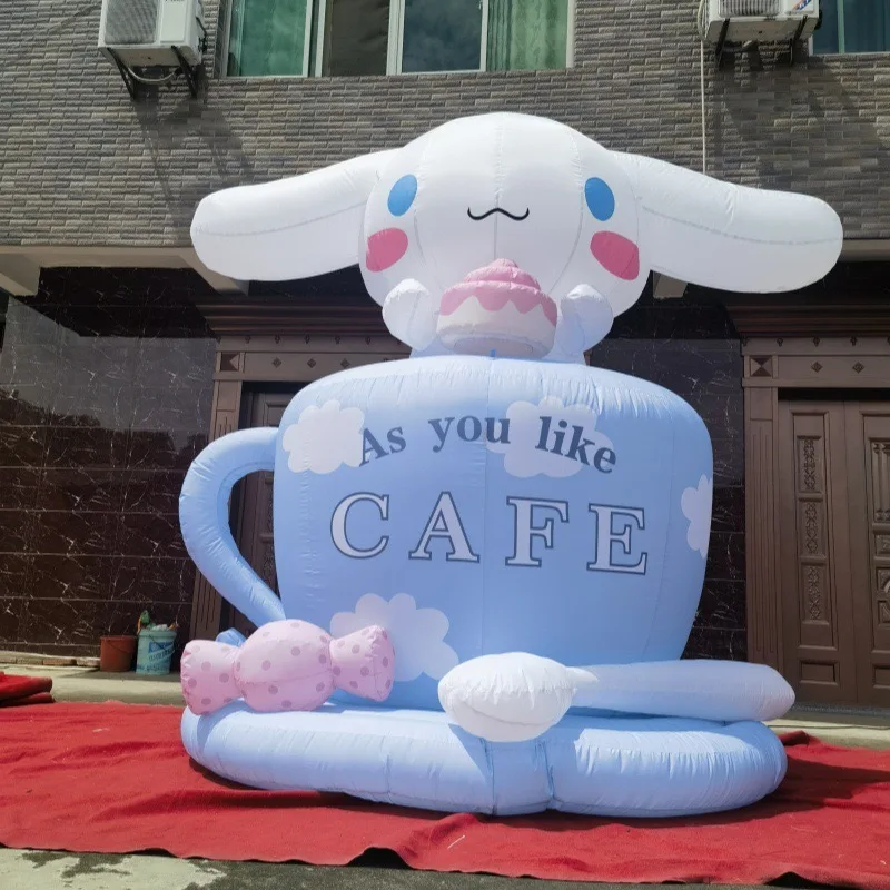 Bespoke Custom Giant Inflatable Coffee Cup Models Roof Advertising ...