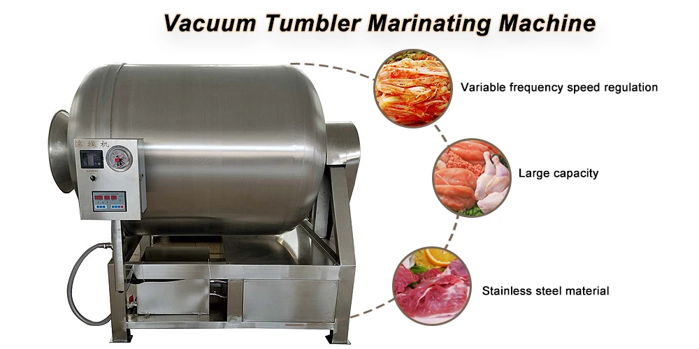 Hot Sale Chicken Meat Processing Marinating Machine Vacuum Meat ...