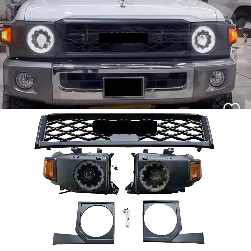 Alibaba.com: Upgraded Body Kits for Land Cruiser 70 76 79 with Front ...