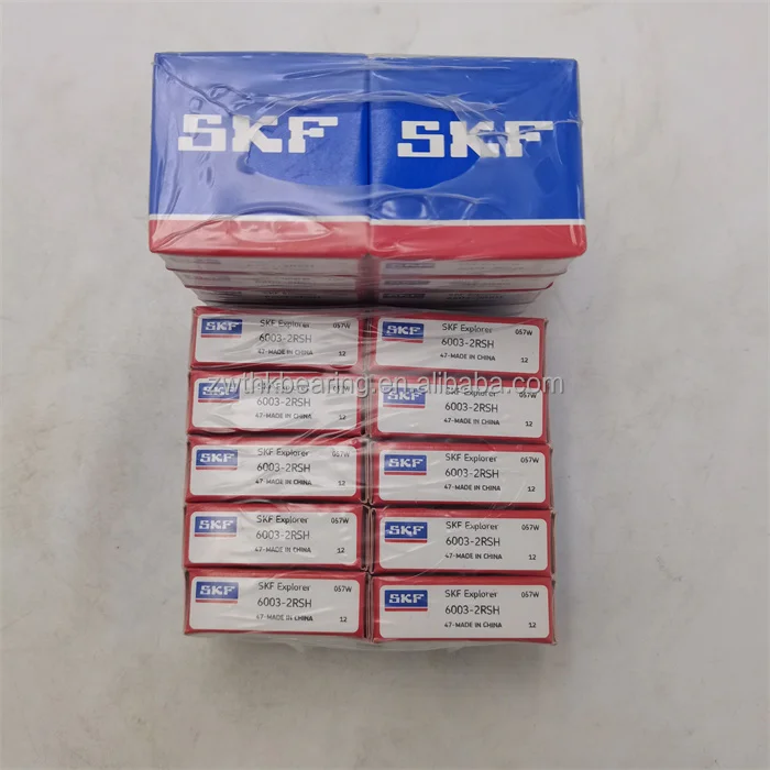 Original Skf Deep Groove Ball Bearings 6003-2rsh 6203-2rsh Ball Bearing ...