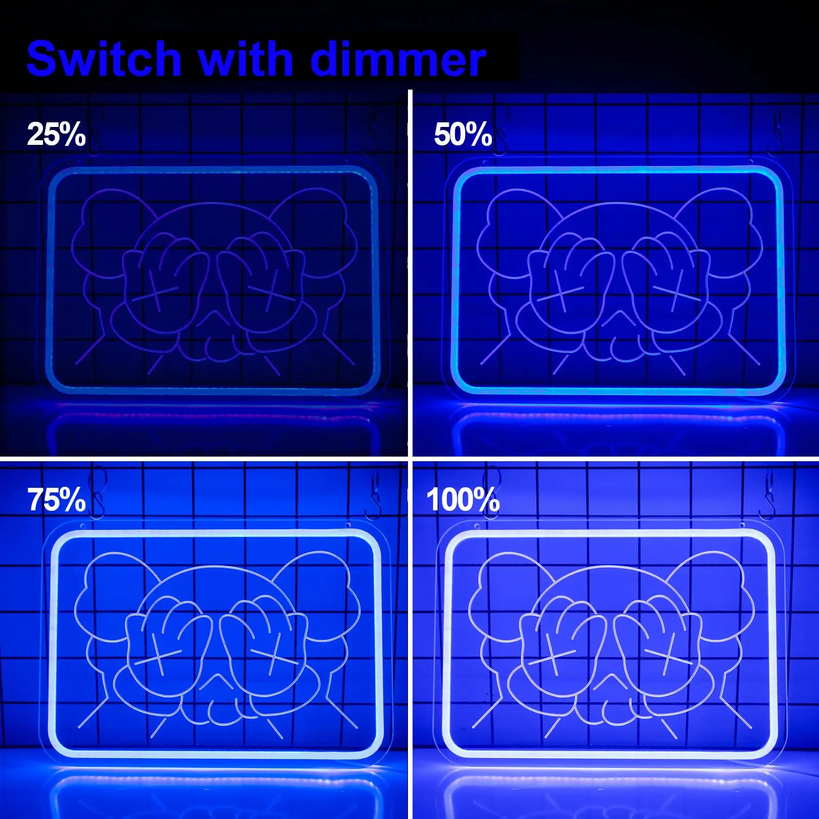 New Design Wholesale Bear Theme Customized Led Neon Sign 3d Flex Neon ...