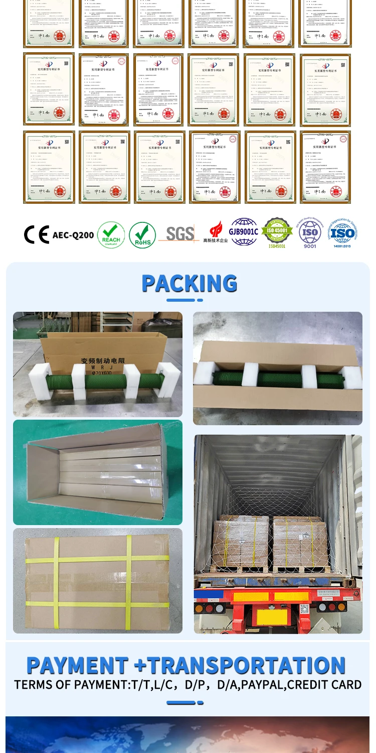 Corrugated High Power WireWound Resistor Ceramic Tube For Inverter ...
