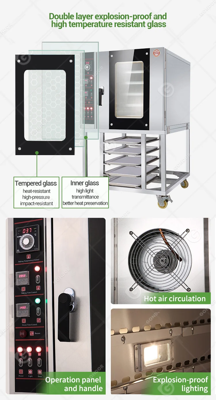 Bread Cheapest Commercial Convection Water Clean Industry Cake Modular ...