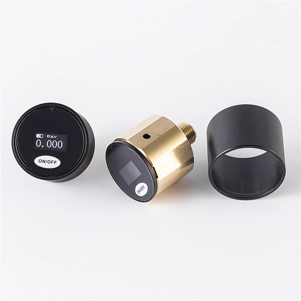 1/8'' Bsp Pcp Digital Pressure Gauge Paintball Manometer With 28mm ...