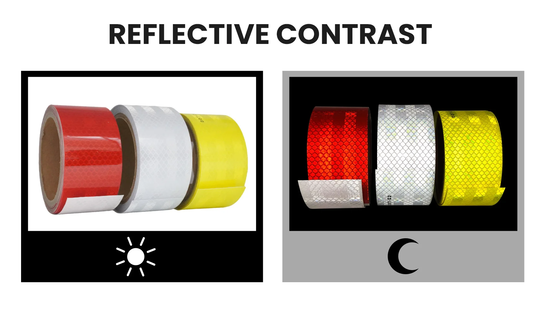 Trucks Outdoor Road Self Adhesive Black Infrared Silver Pvc Reflective ...