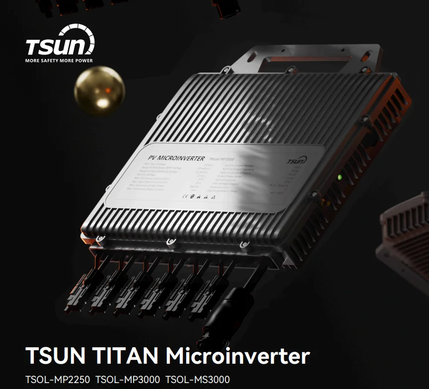 TSUN Titan Micro Inverter 3000w - Efficient Solar Power
