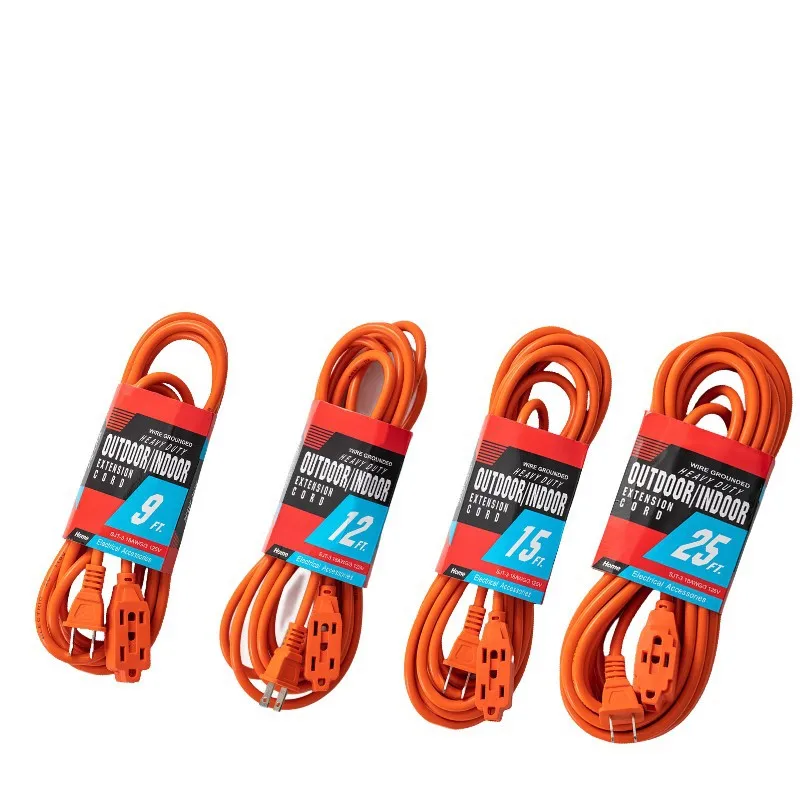 American Standard 6ft 16AWG Indoor/Outdoor Extension Cord for Home ...