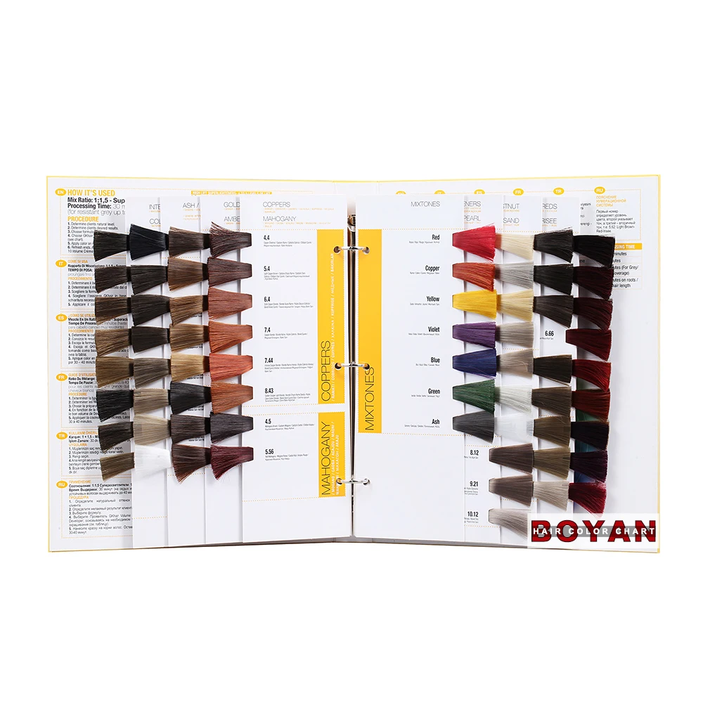 Matrix Color Chart Book