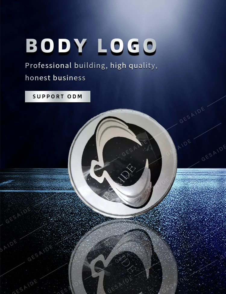 Logo Behind Front Logo for SSANGYONG ACTYON KYRON REXTON