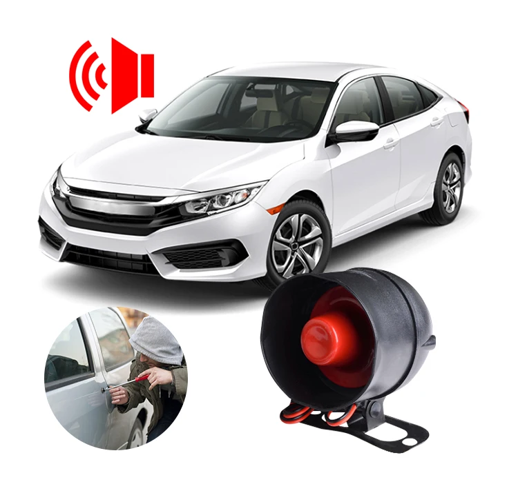 Universal Burglar Car Alarm Security System Remote Start Car Alarms ...