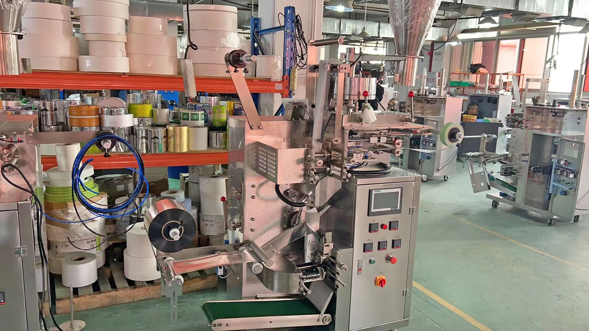 Automatic Pyramid Triangle Filter Paper Inner And Outer Double Chamber ...