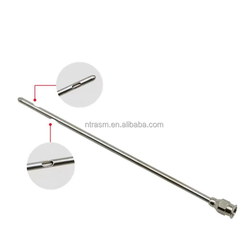 Cattle Cannula Needle Veterinary Breast Milk Passing Needle Stainless ...