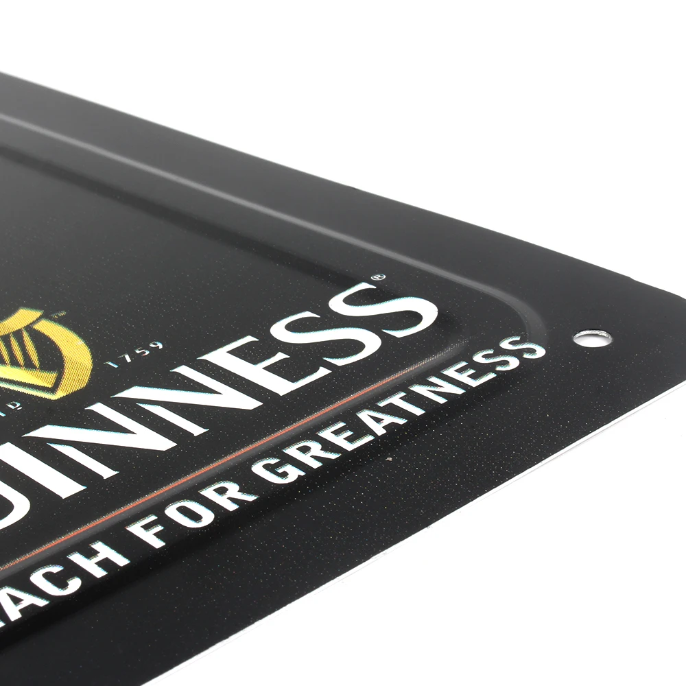 Wholesale Custom Vintage Metal Tin Sign Decorative Embossed Beer Metal ...