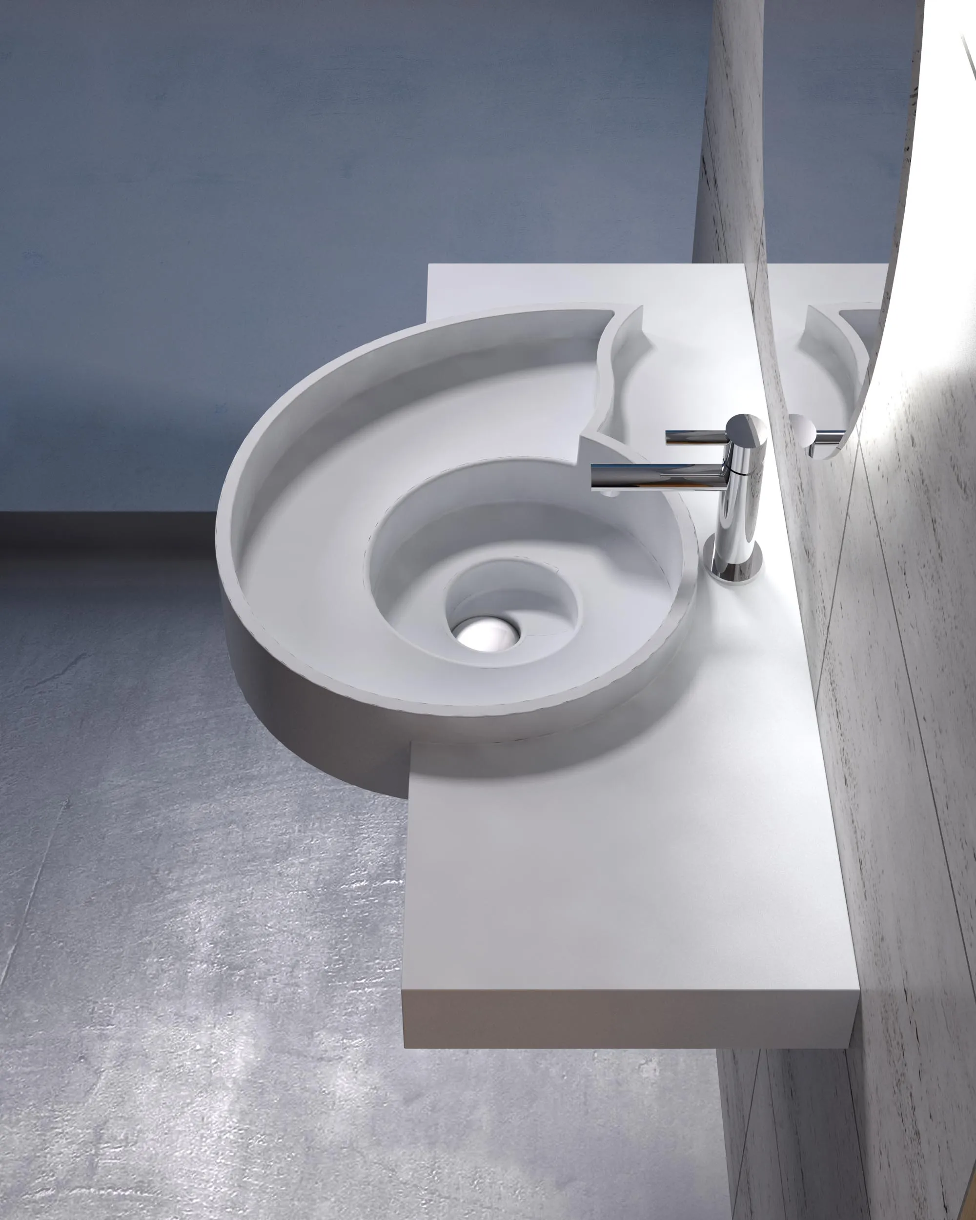 Luxury Solid Surface Basin Bathroom Stone Art Basin - Buy Solid Surface ...
