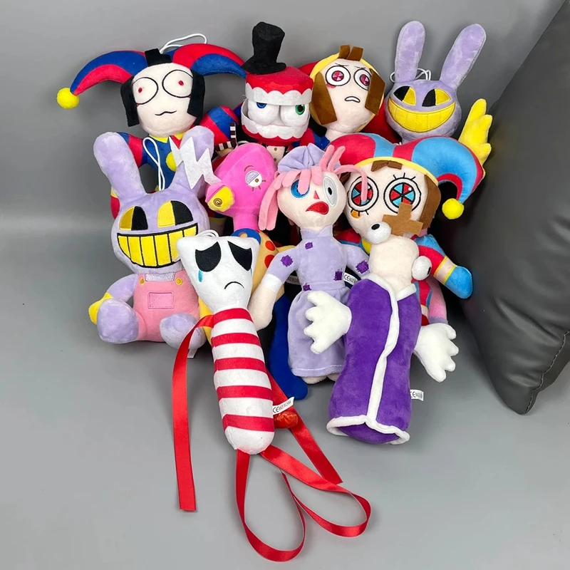 The Amazing Digital Circus Plush Pack 8,Pomni Plush Toy For Tv Fans ...