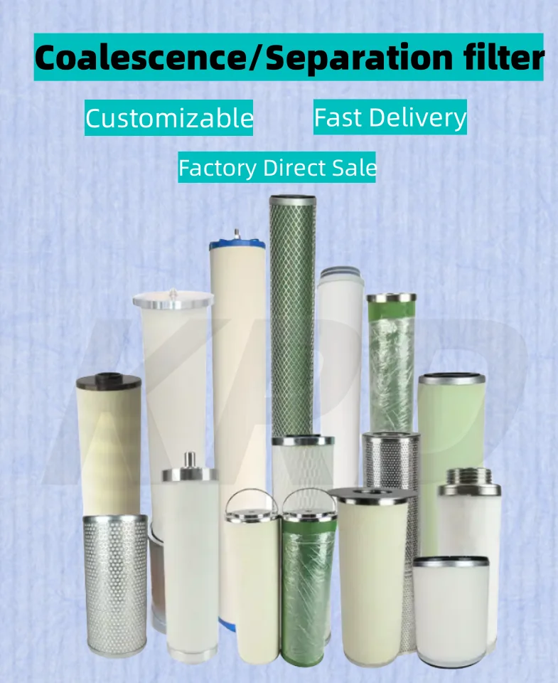 Stainless Steel End Cap Pipeline Coalescing Filter Element Pm1022630 ...