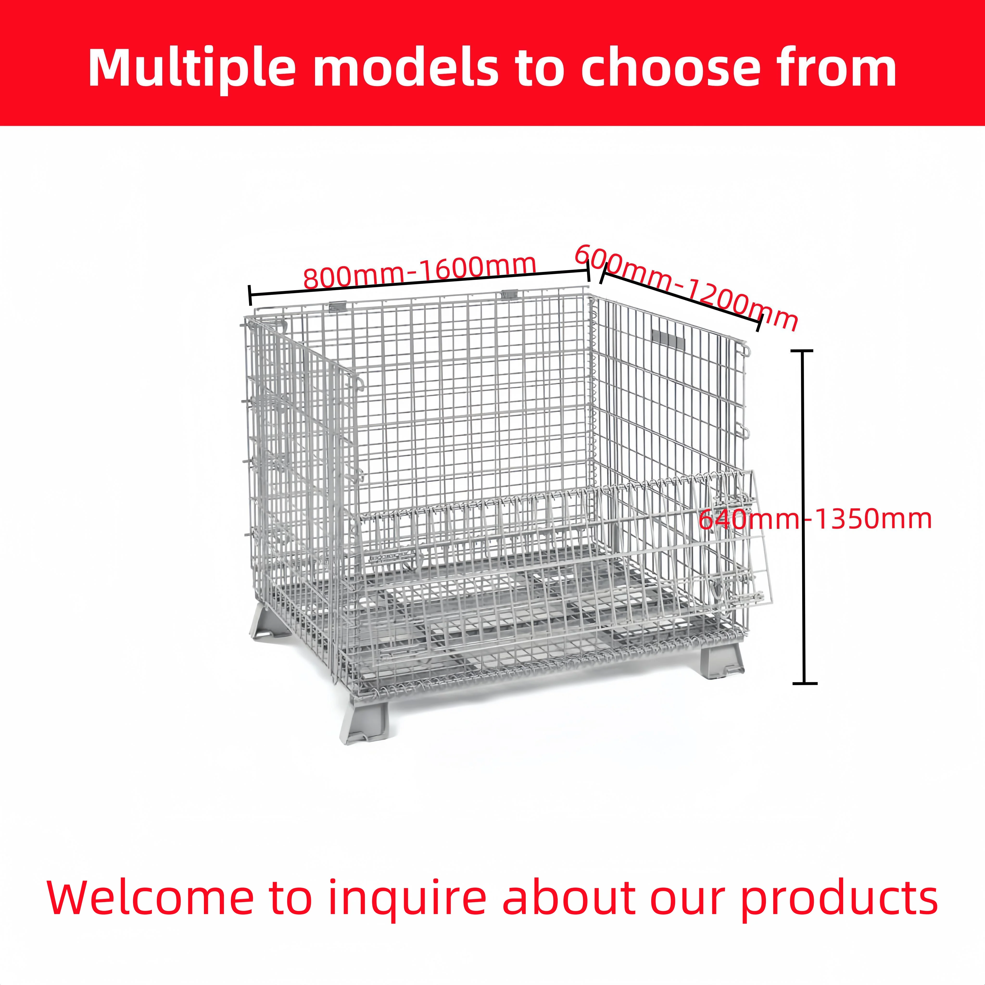 Warehouse Logistic Cargo Storage Heavy-duty Stackable And Durable Metal ...