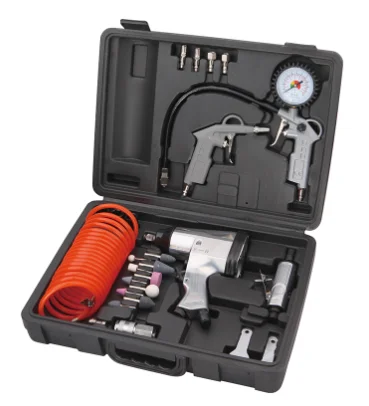71pcs Pneumatic Air Tools Set Combo Kit With Air Impact Wrench Ratchet ...