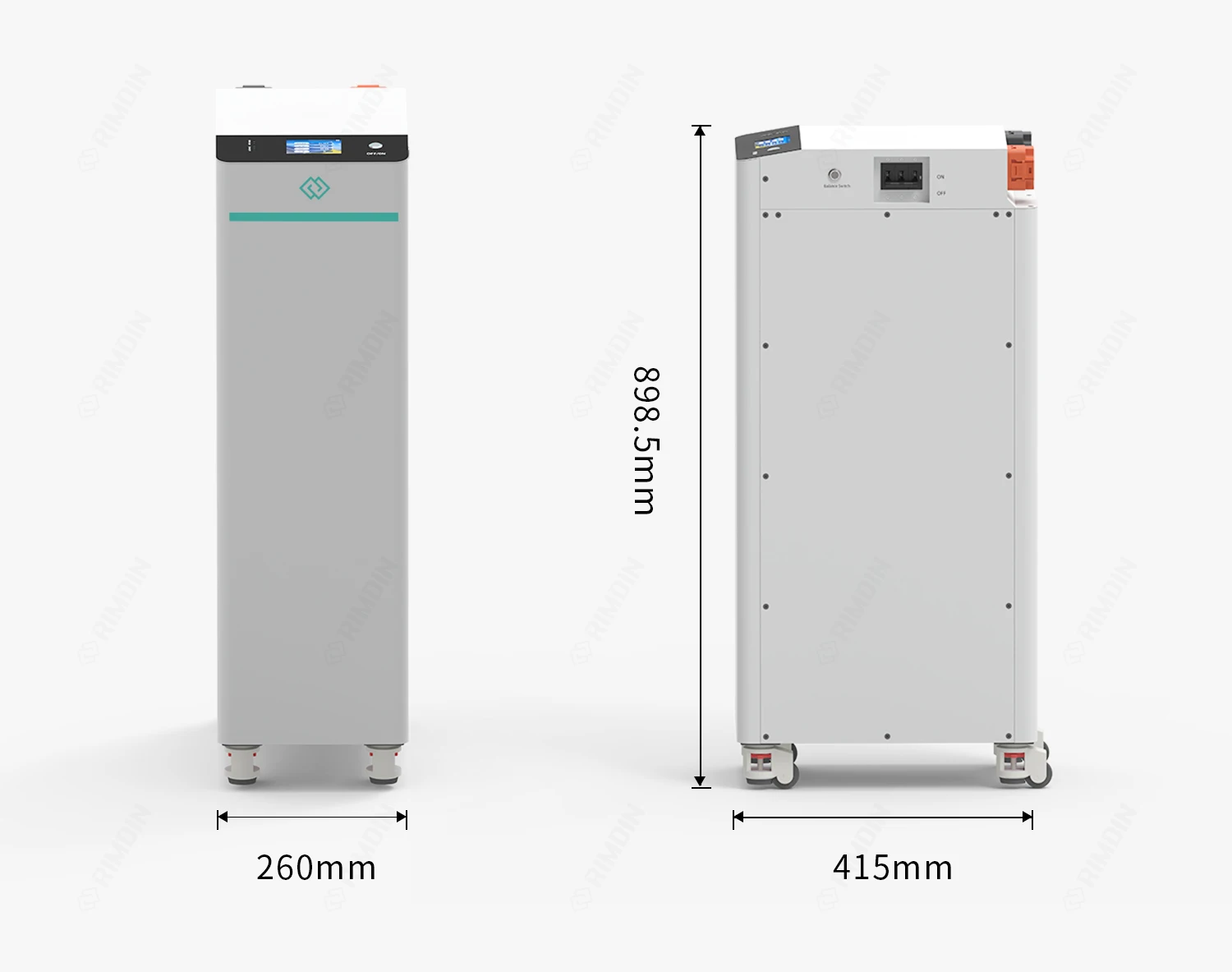 Seplos V4 280L Vertical Lifepo4 Battery - 306ah Capacity
