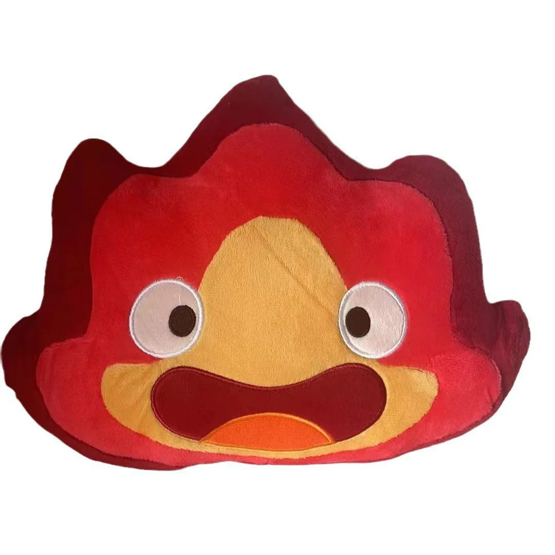 Cartoon Anime Movie Demon Flame Plush Toy Howl Calcifer Plush Doll ...