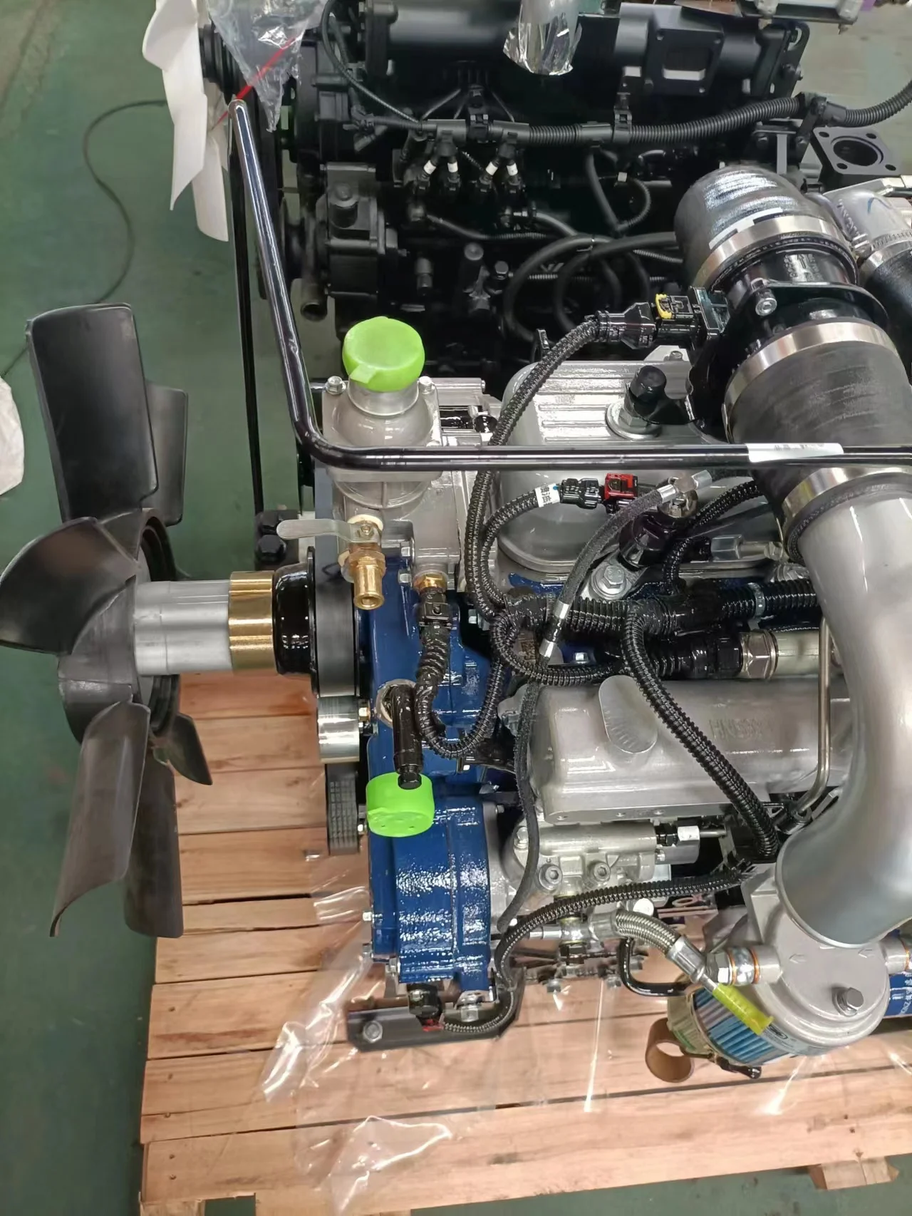 4 Cylinder 4102 4102qbzl Used Original Diesel Engine for Construction ...