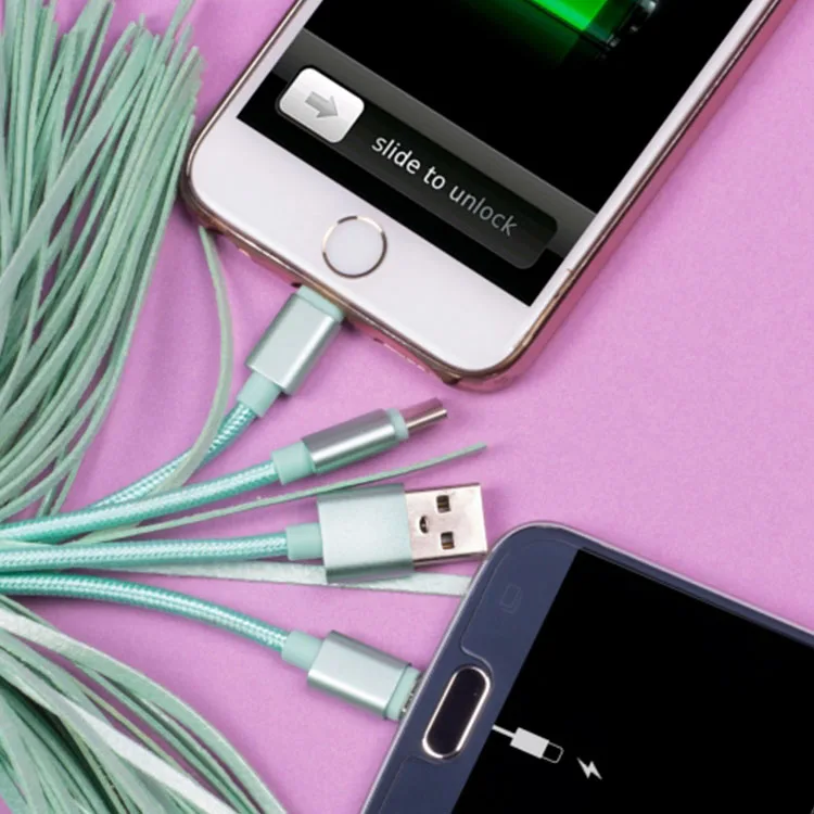 Alibaba.com: Cute Portable USB C Cable with Tassels Keychain, Fast ...