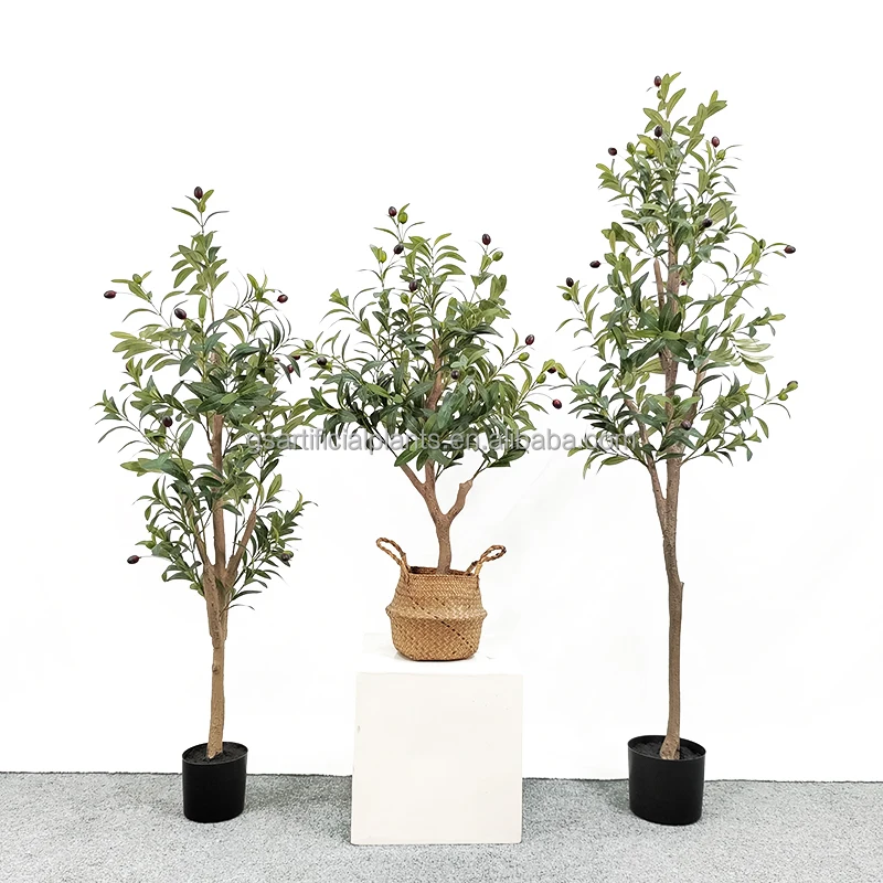 Faux Olive Tree Table Centerpiece 2m Silk Olive Tree For Wedding Event ...
