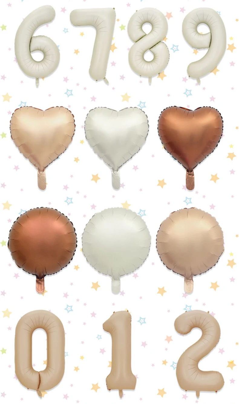 40 Inch Ins Style Number Balloons - Perfect for Parties