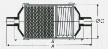 Molecular Sieve Line Filter Drier Bi- Line Filter-drier For ...