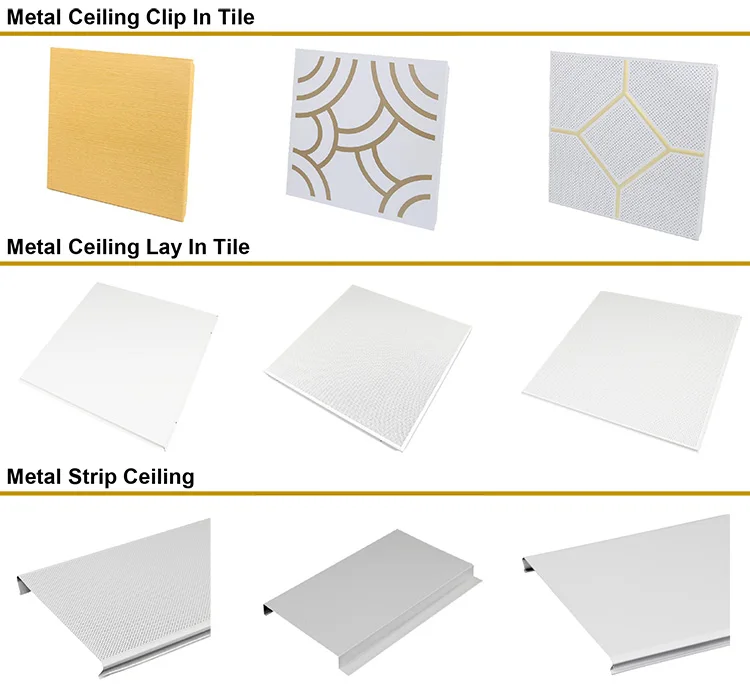 Perforated Metal Wall Cladding Moisture Proof Reflective Ceiling Panels ...