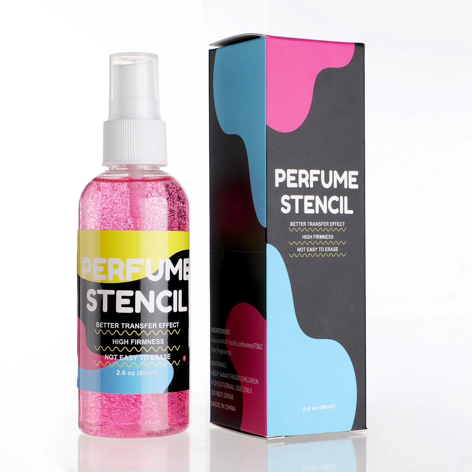 Professional Dynamic Perfume Stencil Red Color For Wireless Tattoo ...