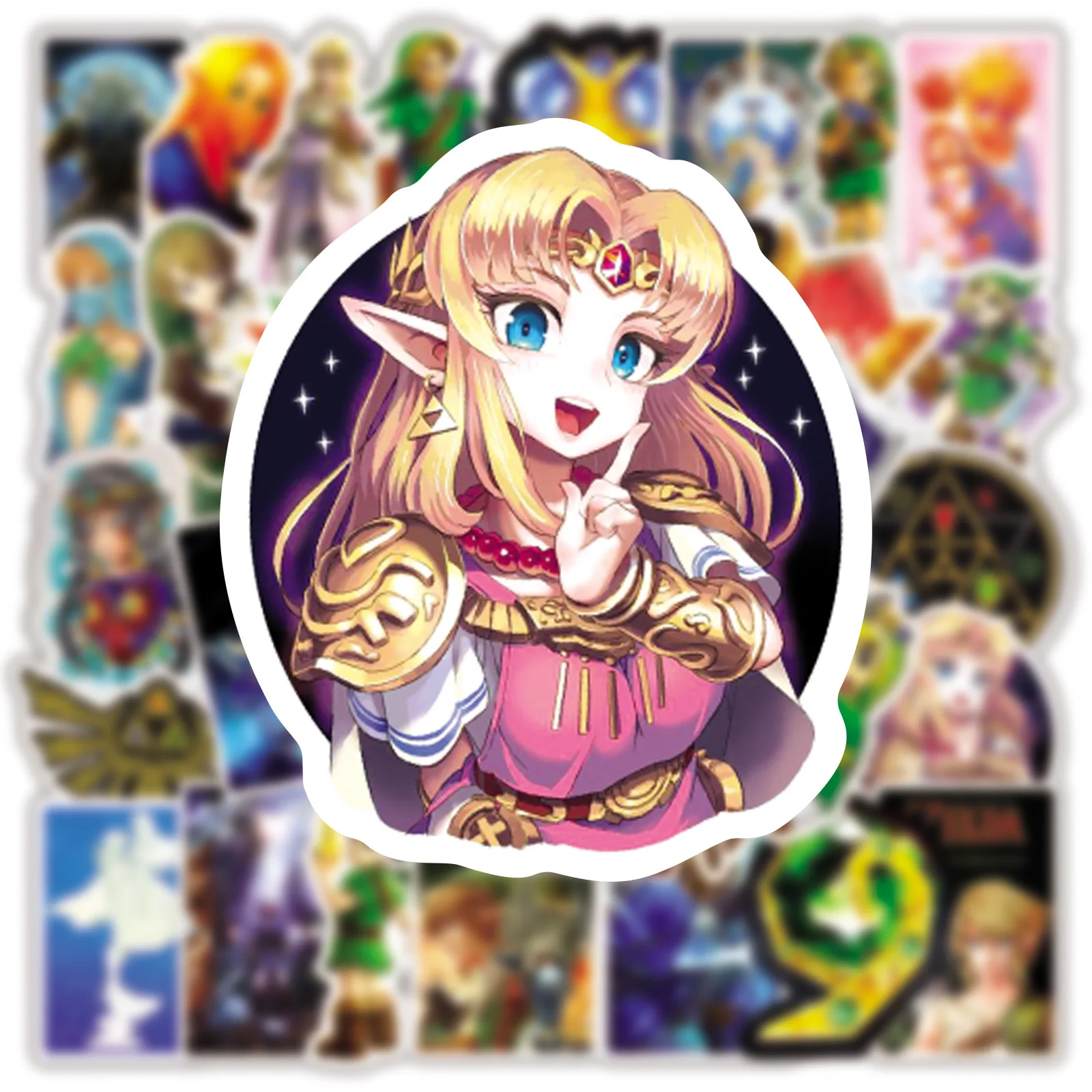 50PCS Popular Video Game Decals for Teens Gift the Legend of Zelda ...