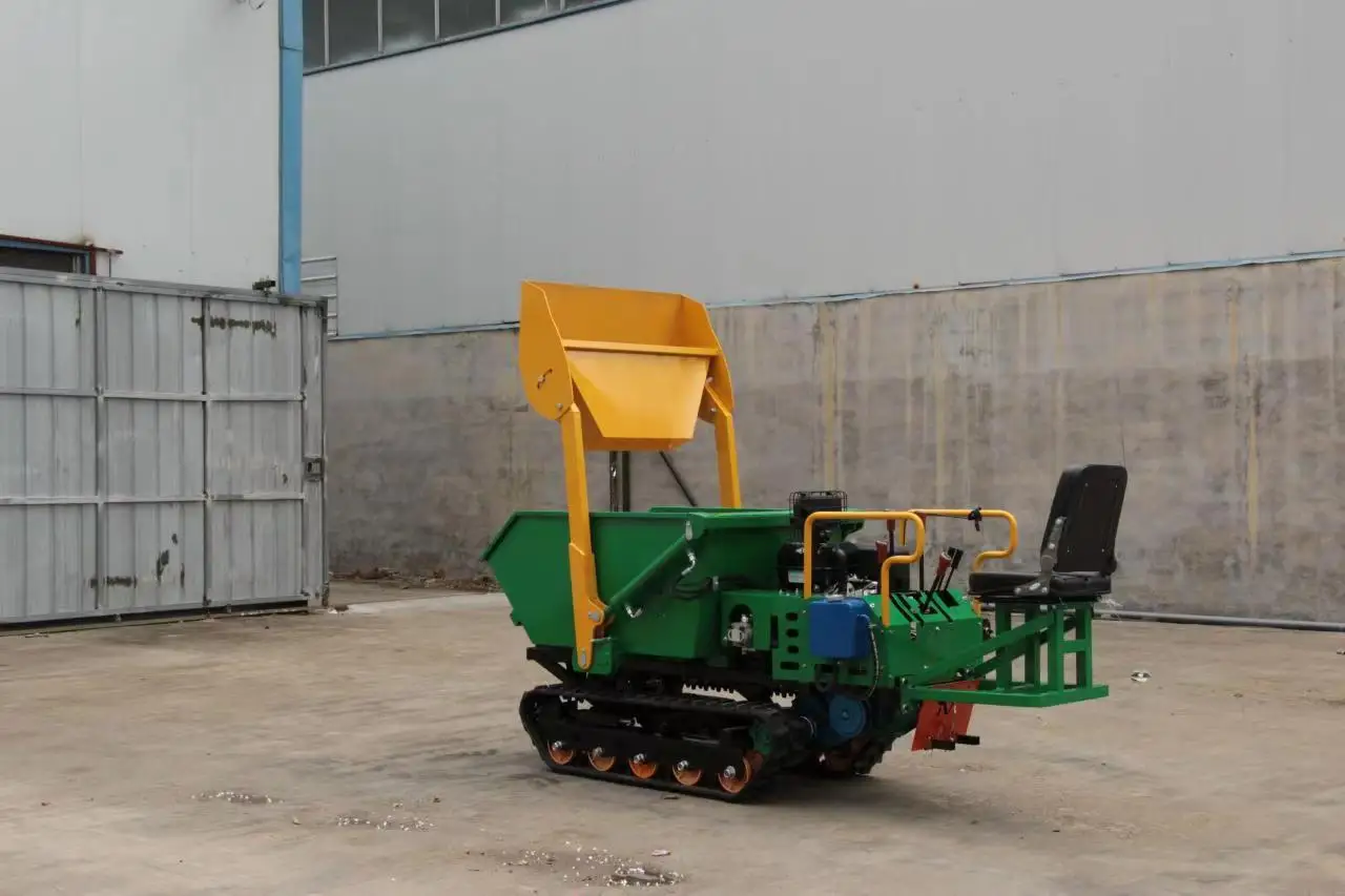 Free Delivery Garden Farm Track Lifting Function Minidumper 1 Ton Small ...